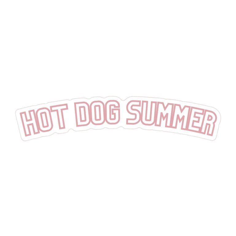 Fur Elise Sticker - Hot Dog Summer - Pet Hamper